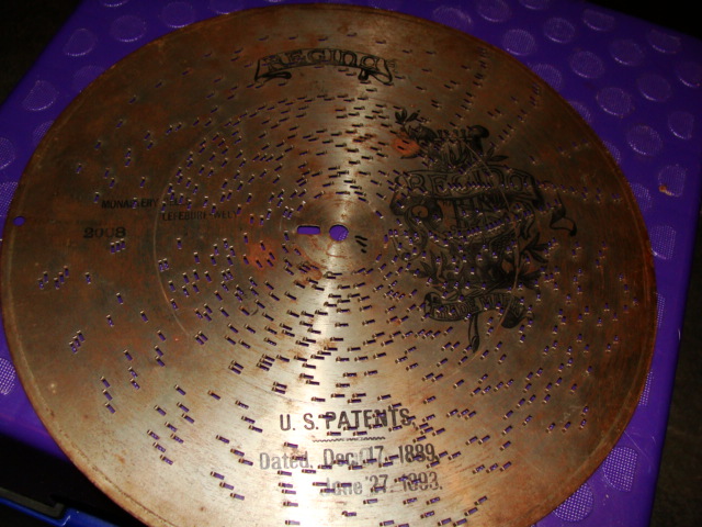 Regina 11 inch disc…”Monastery Bells” – 4-4 Time