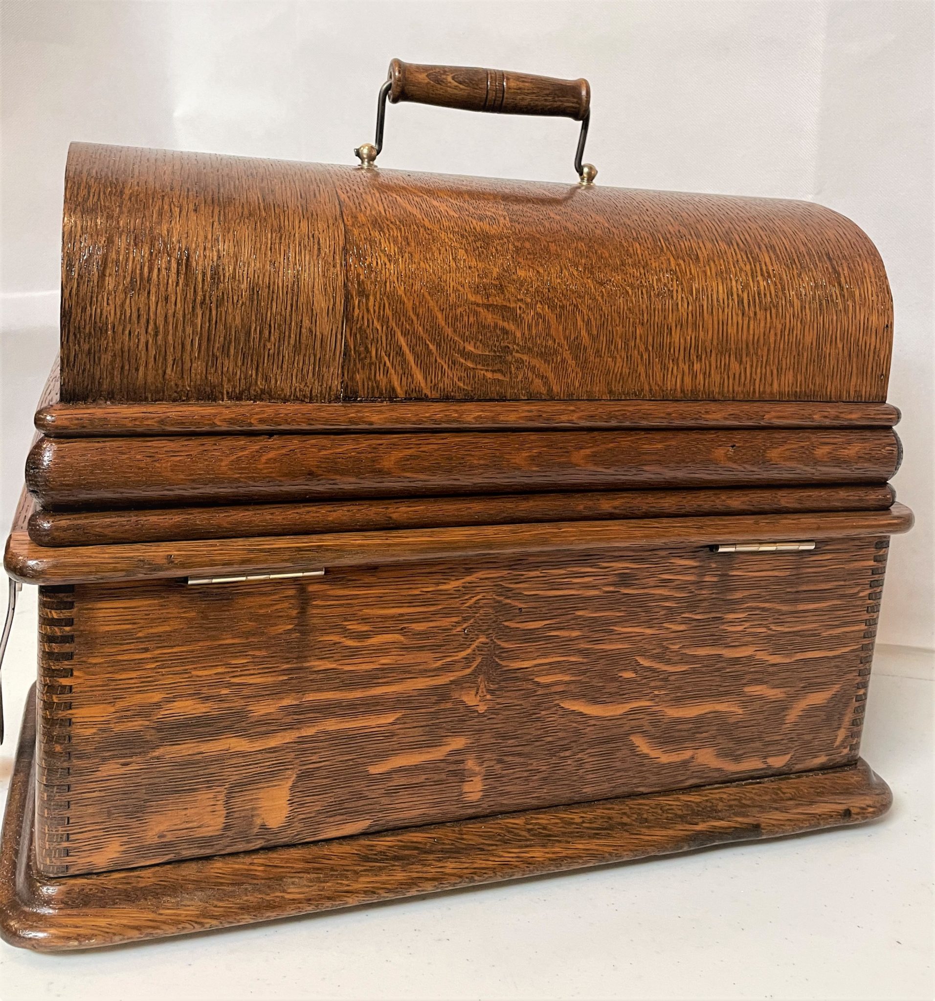 Edison Home Repeater Phonograph with Horn… RARE Machine – 4-4 Time