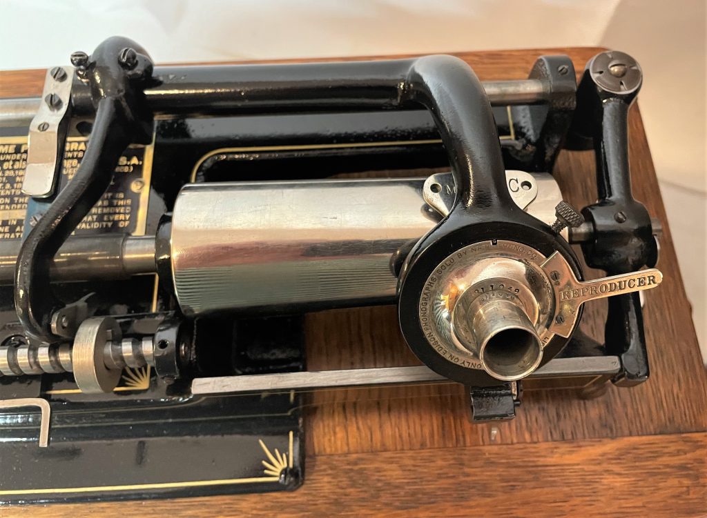 Edison Home Repeater Phonograph with Horn… RARE Machine – 4-4 Time