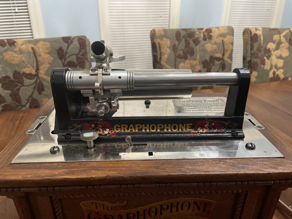 Columbia AO Cylinder Graphophone Phonograph – 4-4 Time