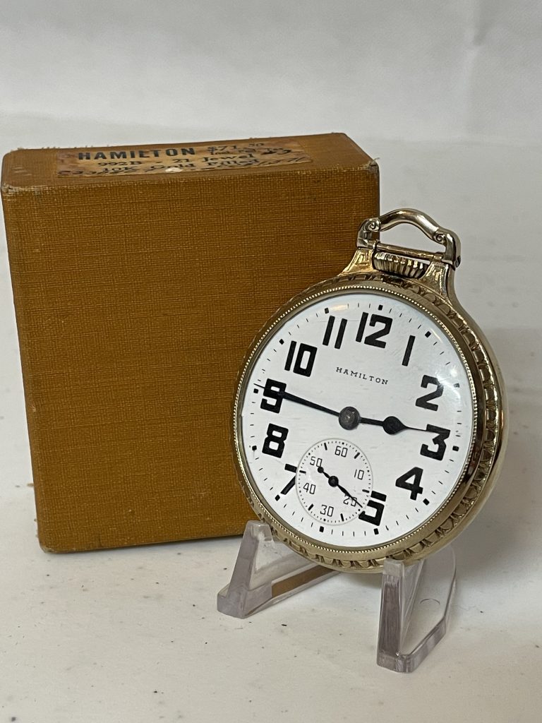 Hamilton 992B Railroad Pocket Watch with original box! Looks like new ...