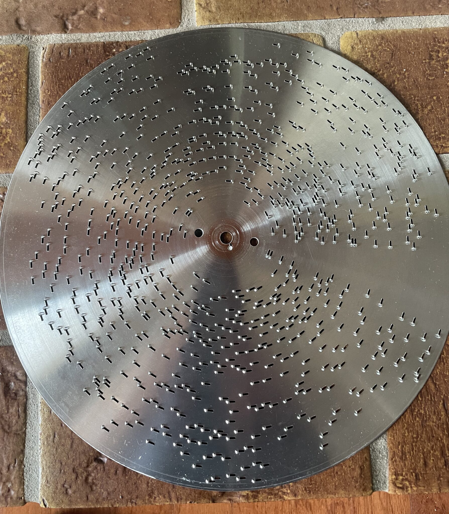 12-inch Mira Music Box Disc (Reproduction Disc, not Original) … “Artist ...