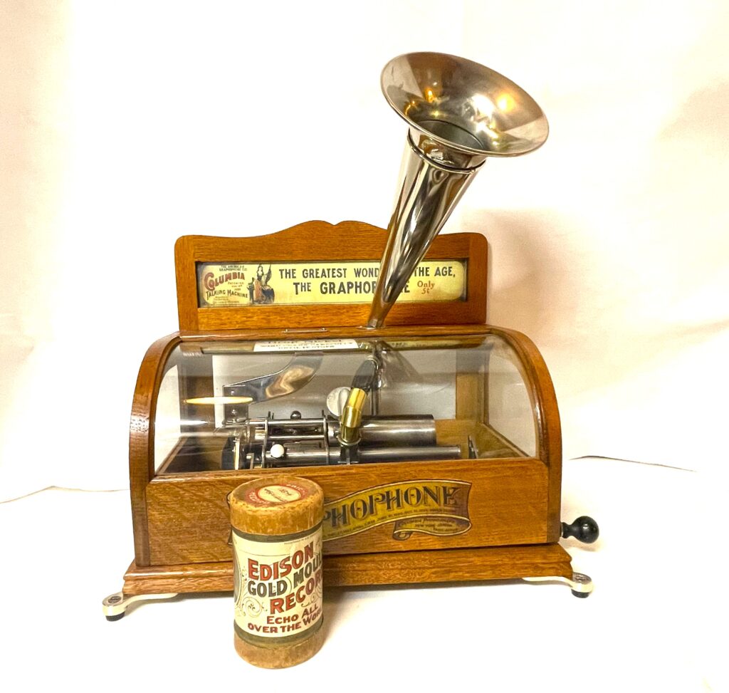 Columbia BS Coin Operated Cylinder Phonograph **Nice** – 4-4 Time