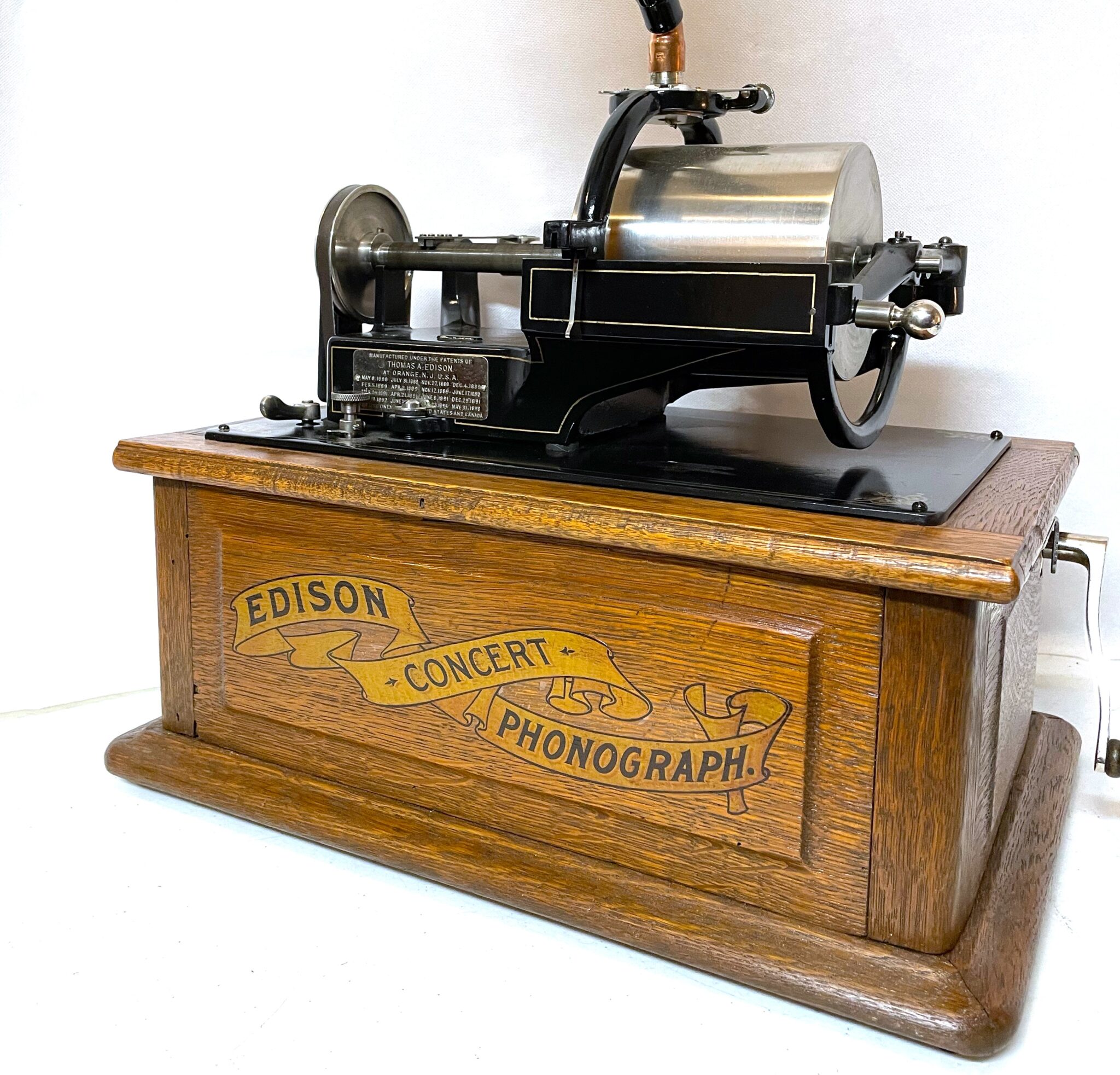 RARE… early model Edison Concert Phonograph – 4-4 Time