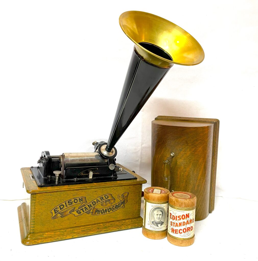 Early Edison Standard Model “A” Phonograph – 4-4 Time