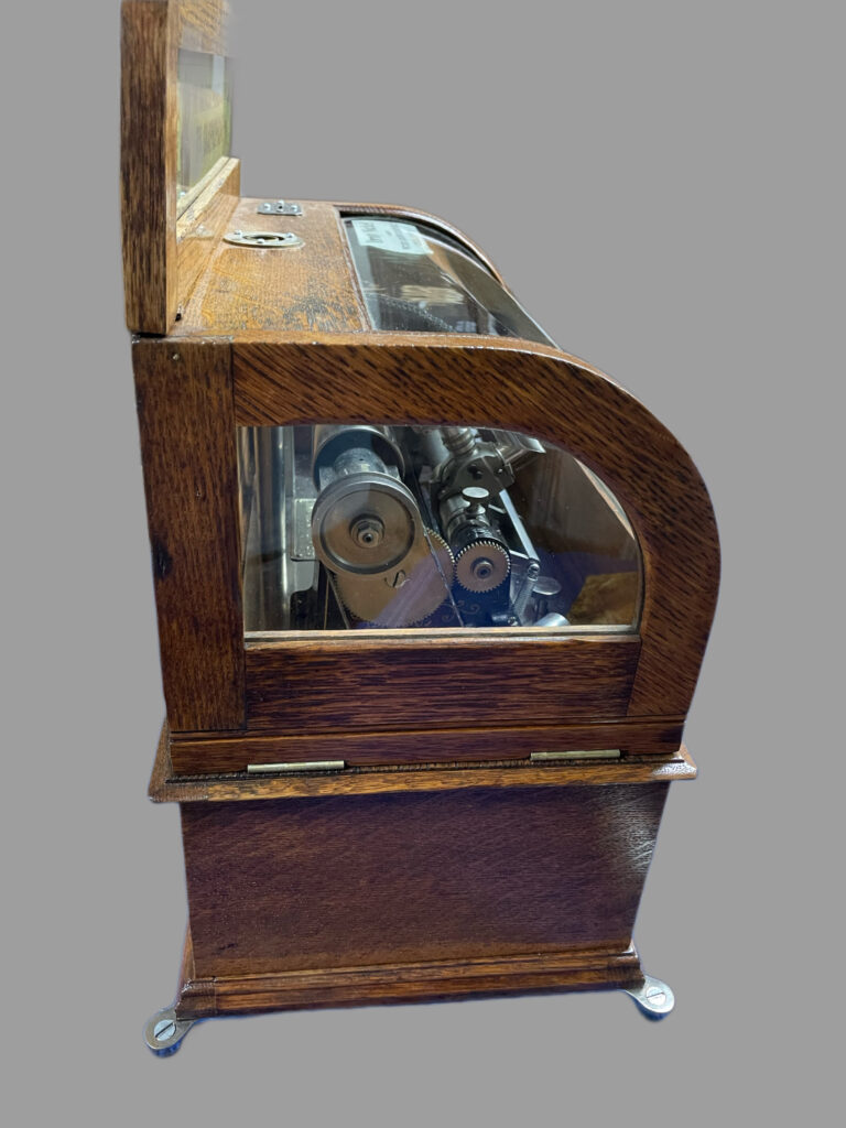 Columbia “S” Coin Operated Phonograph. Early Model!! – 4-4 Time