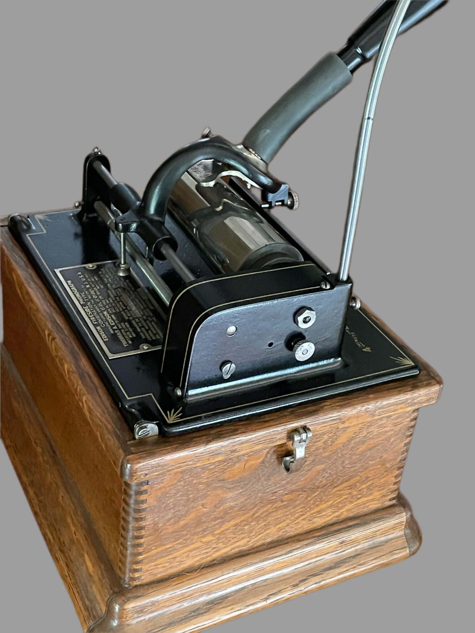 Edison Fireside Combination with Horn with Crane – 4-4 Time