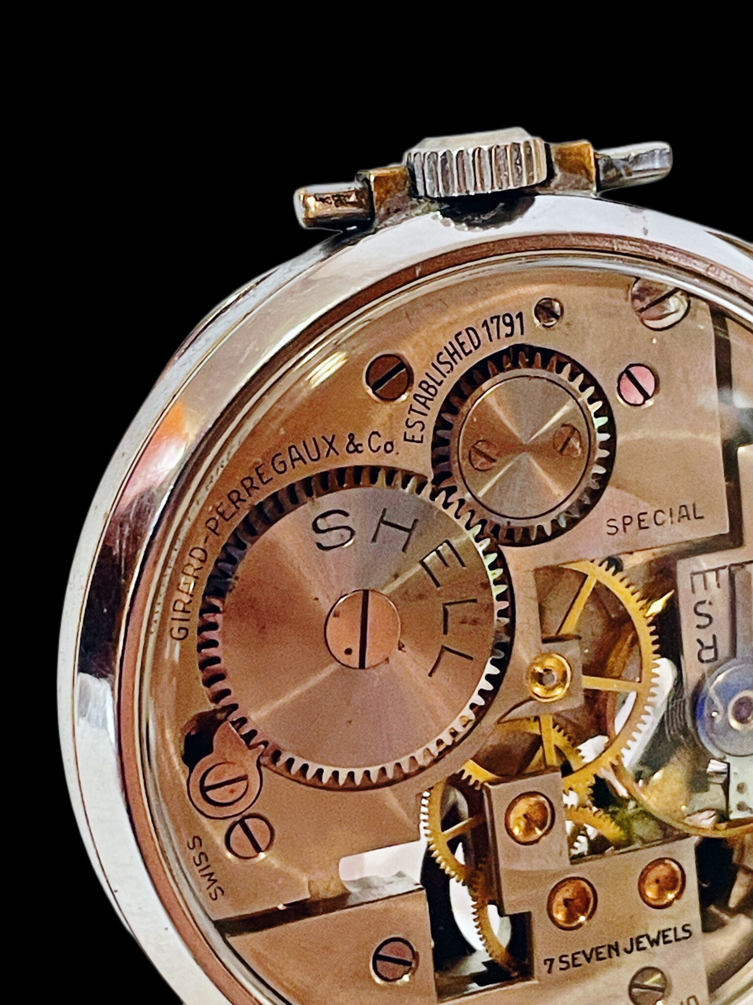 Shell Oil Company “Promotional Watch” by Girard-Perregaux – 4-4 Time