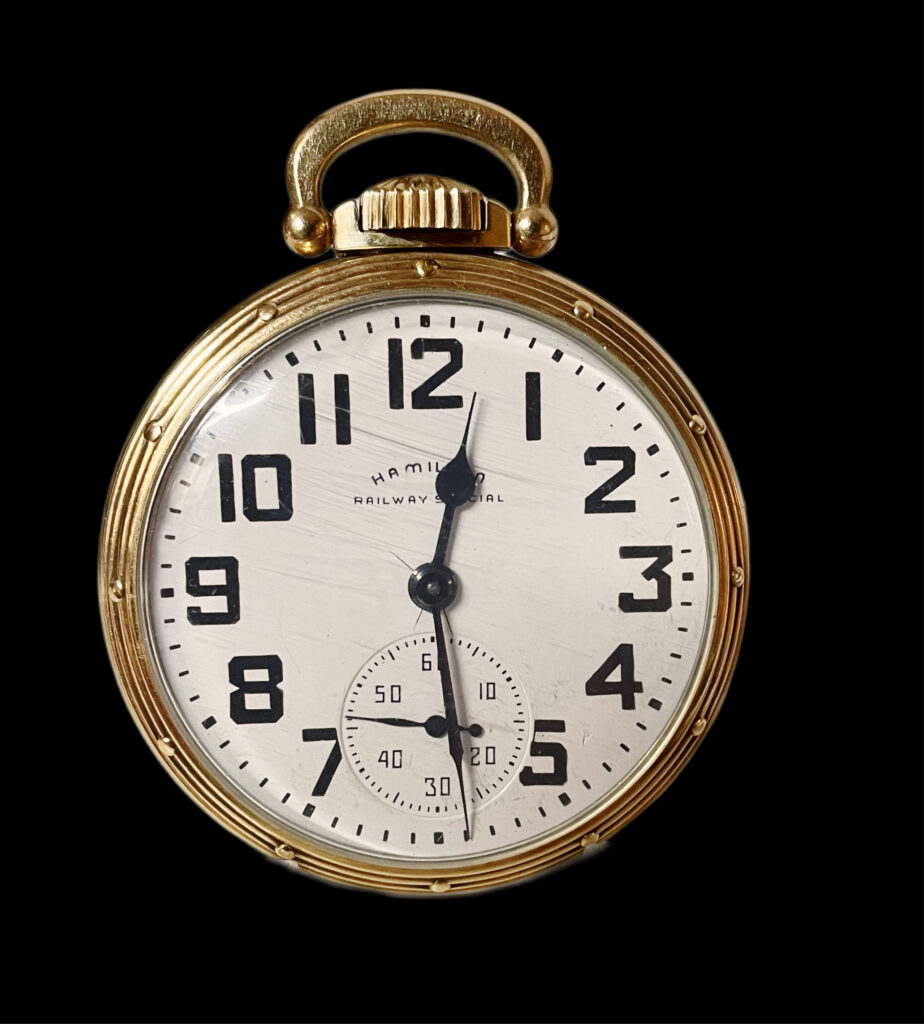 Beautiful Hamilton 992B Railroad Pocket Watch – 4-4 Time