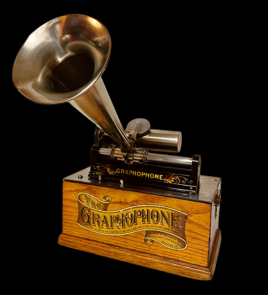 Early Columbia Gramophone model “A” Cylinder Player – 4-4 Time