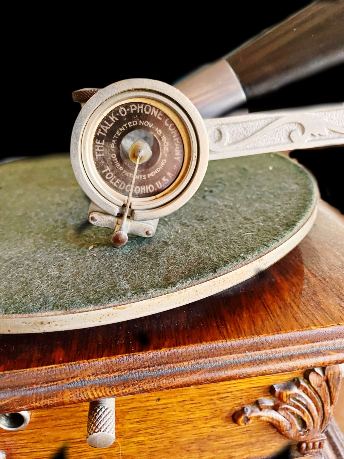 1905 Talk-O-Phone “Ennis” Model – Historic Disc Phonograph ...