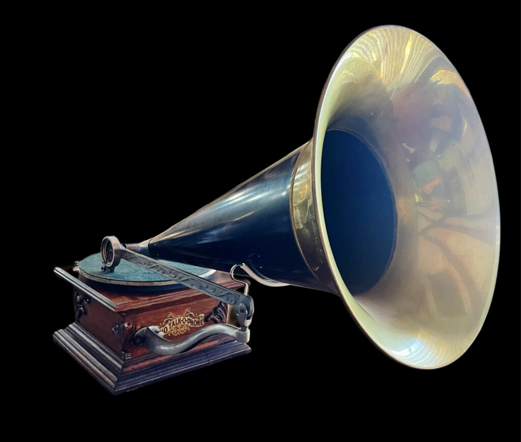 1905 Talk-O-Phone “Ennis” Model – Historic Disc Phonograph ...