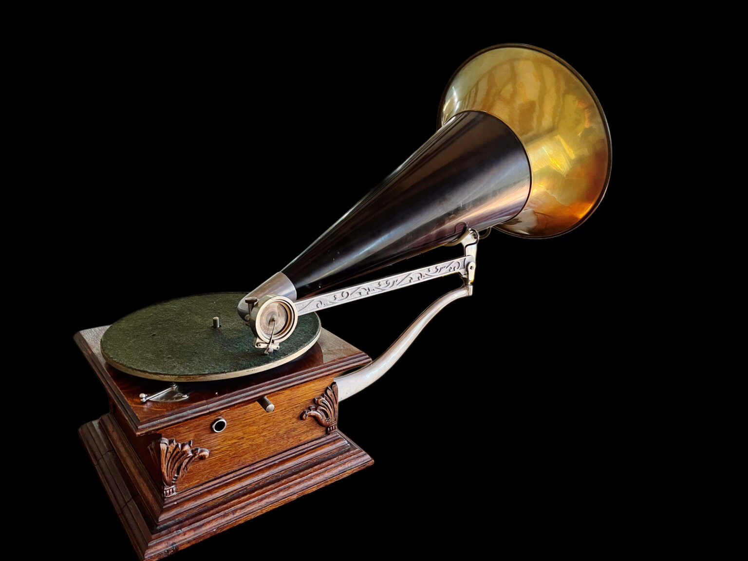 1905 Talk-O-Phone “Ennis” Model – Historic Disc Phonograph ...