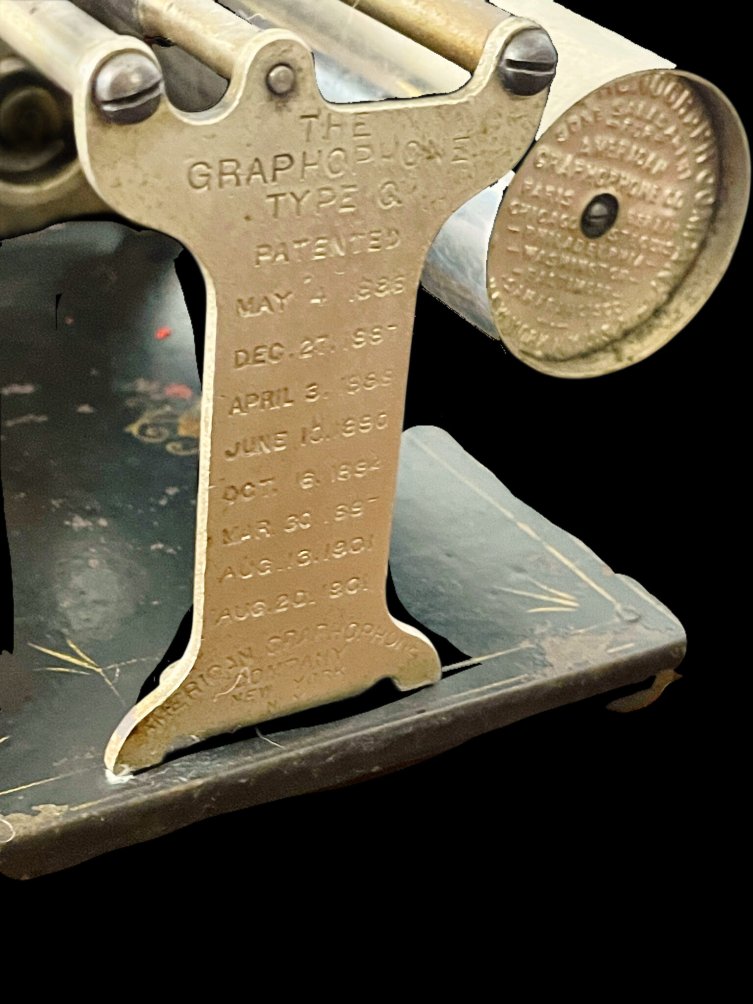 Columbia model “Q” Phonograph – 4-4 Time