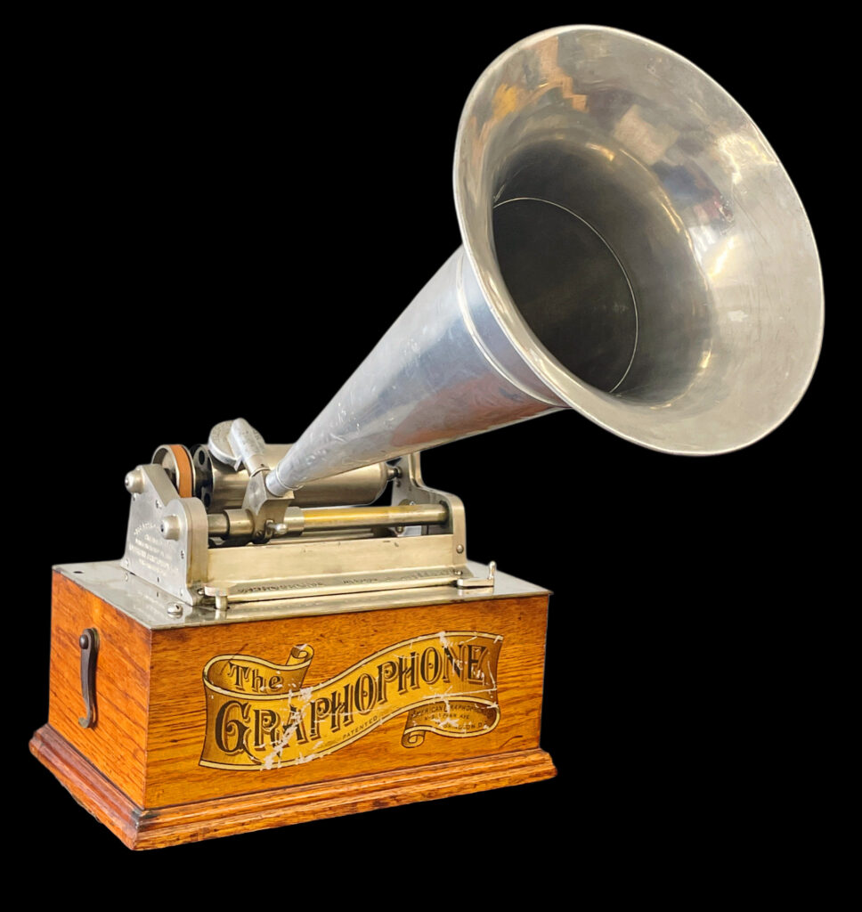 Columbia Model N Antique Graphophone (1895-1896) – 4-4 Time