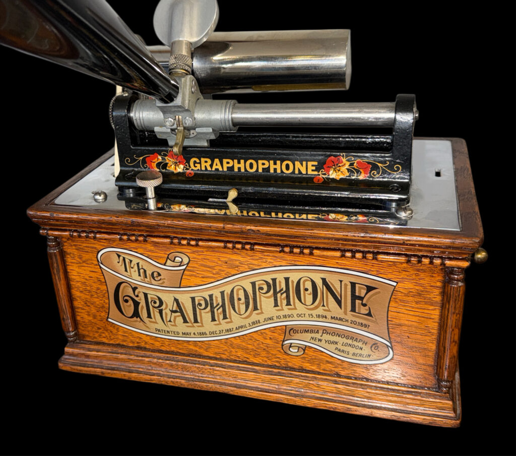 Antique Columbia AT Phonograph – Early Pre‑Model A Graphophone, 1897 ...